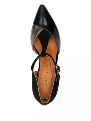 Chie Mihara 70mm T-bar Block Heel Pumps