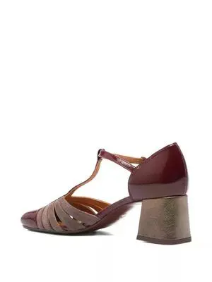 Chie Mihara 60mm T-bar Block-heel Pumps