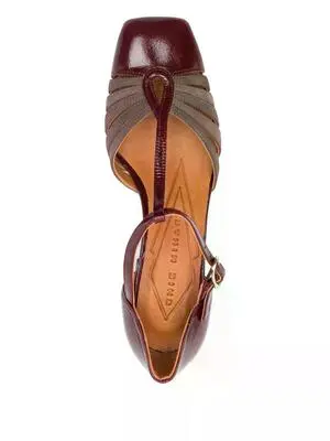 Chie Mihara 60mm T-bar Block-heel Pumps