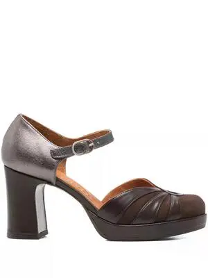 Chie Mihara 80mm Ankle-strap Heeled Pumps