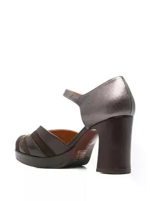 Chie Mihara 80mm Ankle-strap Heeled Pumps