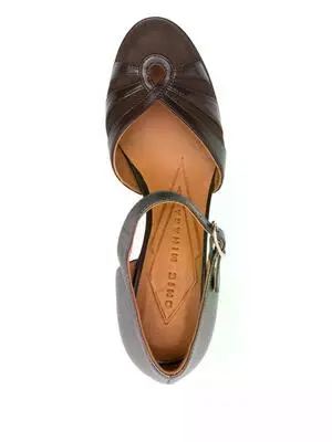 Chie Mihara 80mm Ankle-strap Heeled Pumps