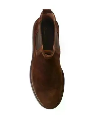 GIANVITO ROSSI Chester Elasticated-panels Boots - Brown