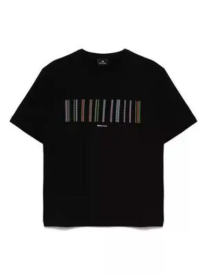 Paul Smith Stitch Stripe-print Cotton T-shirt