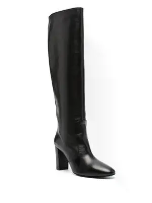 PAUL WARMER Viona 90mm Almond-toe Boots