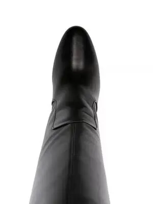 PAUL WARMER Viona 90mm Almond-toe Boots