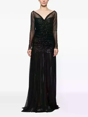 ATU BODY COUTURE Sequin-embellished Maxi Dress