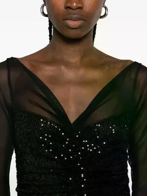 ATU BODY COUTURE Sequin-embellished Maxi Dress