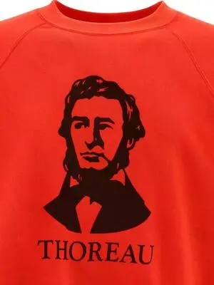 MOUNTAIN RESEARCH Thoreau-print Raglan-sleeves Sweatshirt