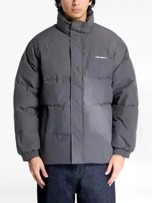 Carhartt Work In Progress Quilted Puffer Jacket - Grey