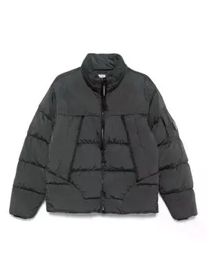 C.P. COMPANY Quilted Puffer Jacket - Grey