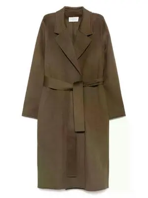 THE DYNAMIS STUDIO Belted Wool Overcoat
