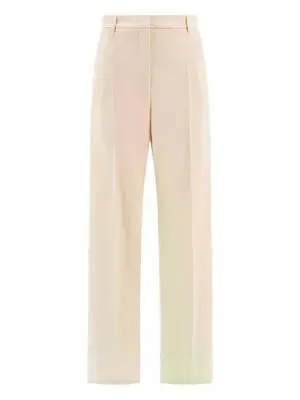 F.IT Plain-front Trousers