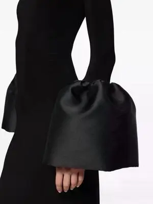 ATU BODY COUTURE Mock Neck Bell Sleeve Midi Dress