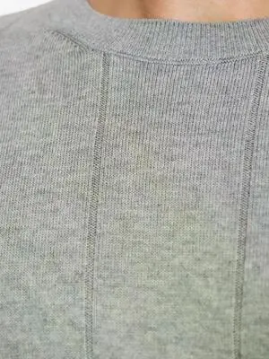 Eleventy Vertical-ribbed Cotton Sweater