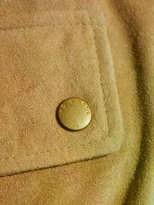 Rag & Bone Press-stud Suede Jacket