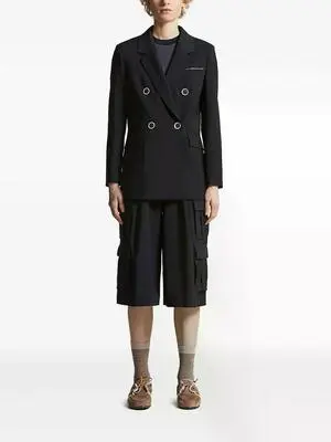 Peserico Pleated Cargo Knee-length Shorts