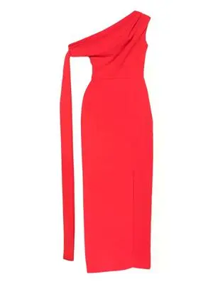 Solace London Irina One-shoulder Maxi Dress