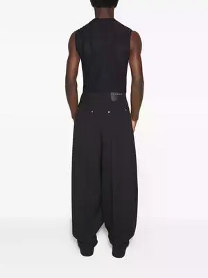 MUGLER Paneled Sleeveless Tank Top
