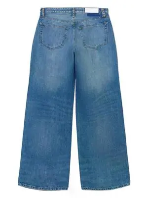 RE/DONE Minerva Stud-embellished Jeans