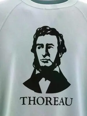 MOUNTAIN RESEARCH Thoreau-print Crew-neck Sweatshirt