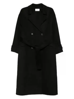 THE DYNAMIS STUDIO Belted Double-breasted Coat