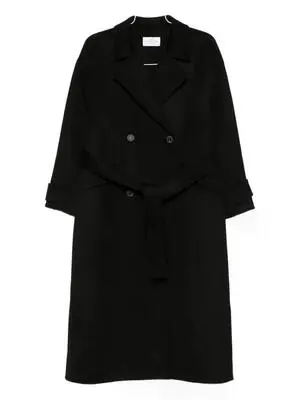 THE DYNAMIS STUDIO Belted Double-breasted Coat