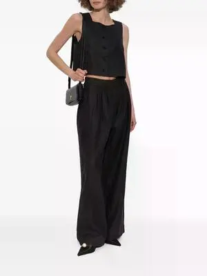 Posse Pleated Palazzo Pants