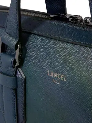 LANCEL Leather Briefcase With Buckle Detail