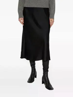 SAMSOE SAMSOE Bias-cut Midi Skirt