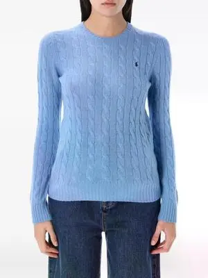 Polo Ralph Lauren Polo Ralph Lauren Cable Knit Crewneck Sweater Blue