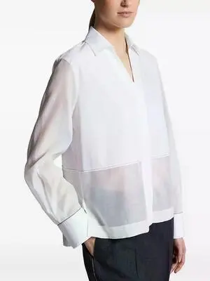 Peserico Sheer Panel Shirt