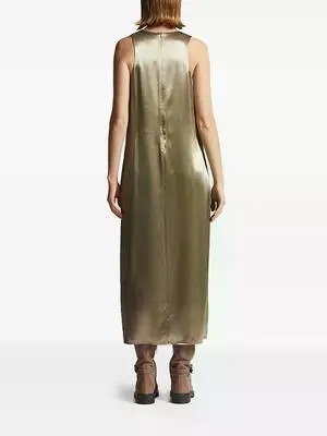 Peserico Embellished Side-split Midi Dress