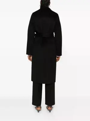THE DYNAMIS STUDIO Belted Notched Coat