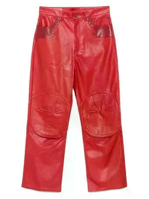 KUSIKOHC Mask-detail Pocket Trousers