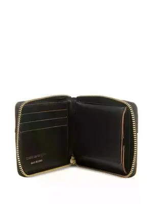 Comme Des Garçons Zip-around Leather Wallet