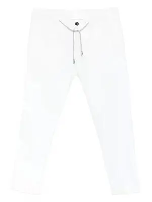 Eleventy Drawstring Trousers - White