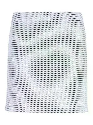 Proenza Schouler White Label Lawson Tweed-pattern Mini Skirt - White