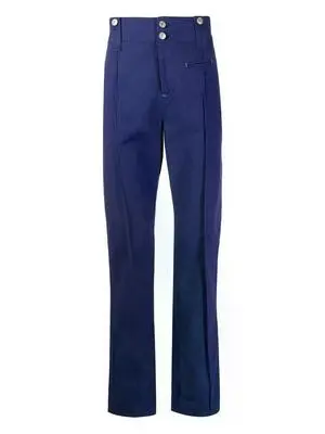 MARANT Pleated Cotton Trousers