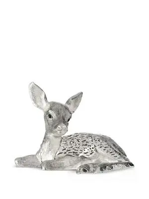 Christofle Lumière D'argent Fawn Figurine - Silver