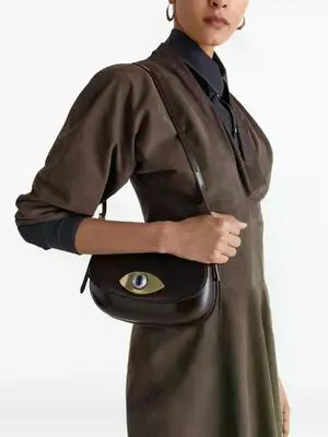 LEMAIRE Aubock Eye-shaped Embellishment Shoulder Bag