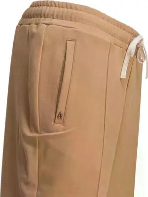 ALTUM Side-stripe Drawstring Trousers - Brown