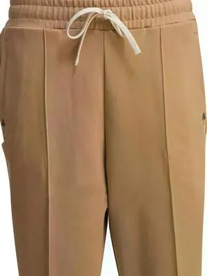 ALTUM Side-stripe Drawstring Trousers - Brown