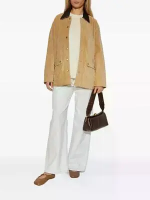 Rag & Bone Press-stud Suede Jacket