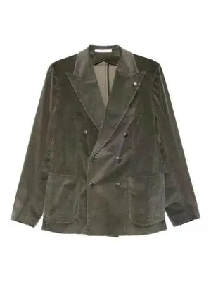 Tagliatore Double-breasted Corduroy Blazer