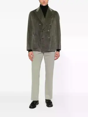 Tagliatore Double-breasted Corduroy Blazer