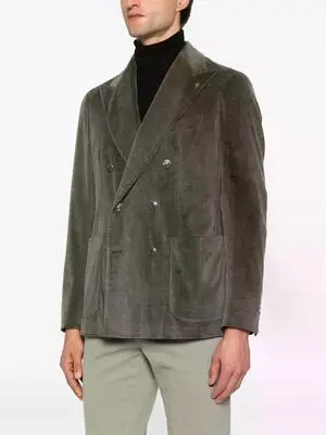 Tagliatore Double-breasted Corduroy Blazer