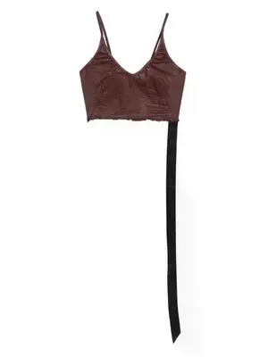 Rick Owens Fringed Crop Top
