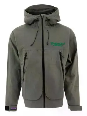 RAYON VERT Zip-front Hooded Jacket
