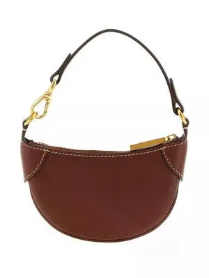 Polo Ralph Lauren Logo-detail Saddle Mini Bag - Brown